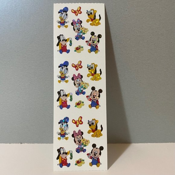 Sandylion | Other | Vintage Sandylion Disney Babies Prismatic Stickers ...